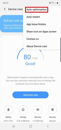 What is Device care and how do I use it? | Samsung UK