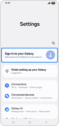 Samsung account sign-up and authentication procedures | Samsung UK