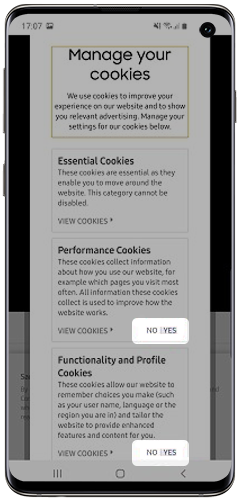 What are cookies & how to clear or enable them on your phone | Samsung UK