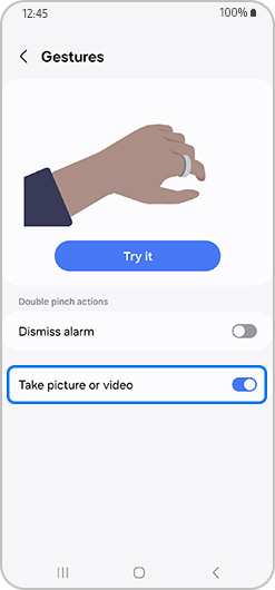 What is the double pinch gesture on the Galaxy Ring? | Samsung UK