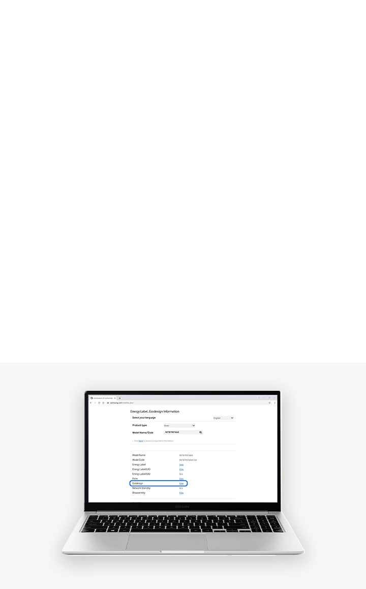 Regulatory information | Samsung UK