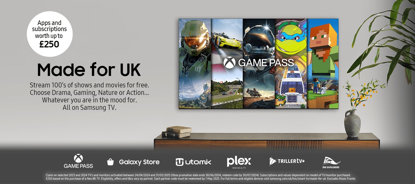 Free Streaming With Samsung TVs & Monitors | Samsung UK
