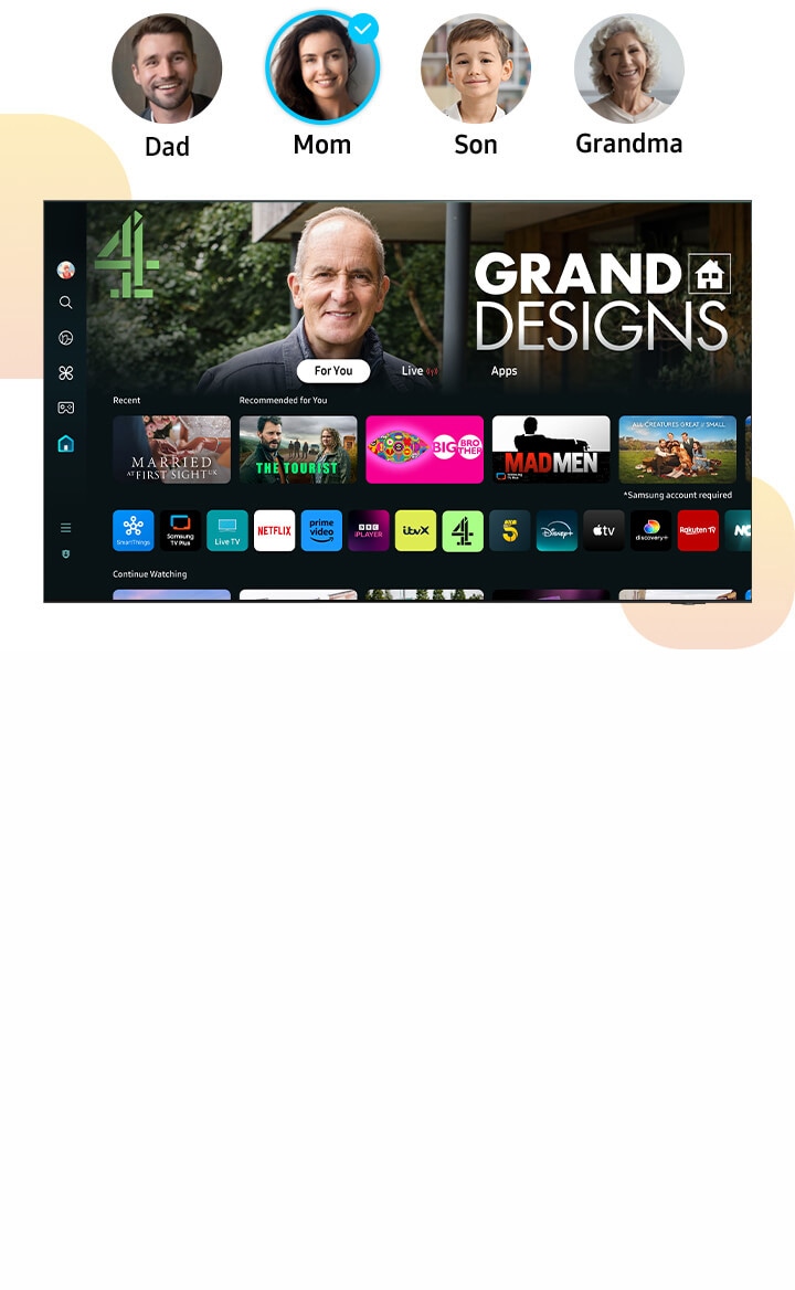 Smart TV | Samsung Tizen OS | Samsung United Kingdom