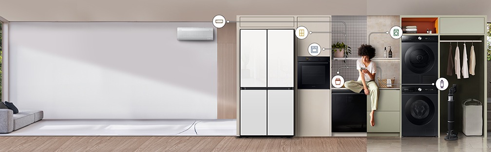 Fridge Freezers | Built In & Freestanding | Samsung UK
