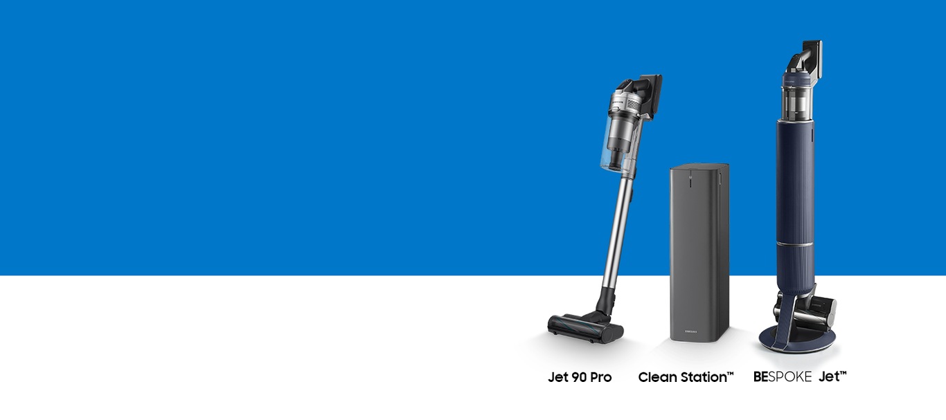 Vacuum Cleaner Range | Cordless Stick & Robot | Samsung UK