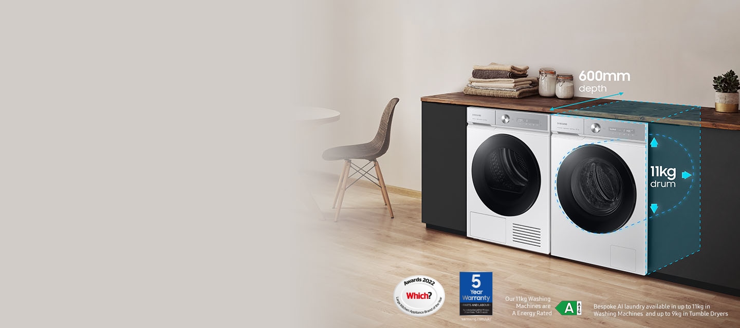 Samsung Washing Machines & Tumble Dryers | Samsung UK