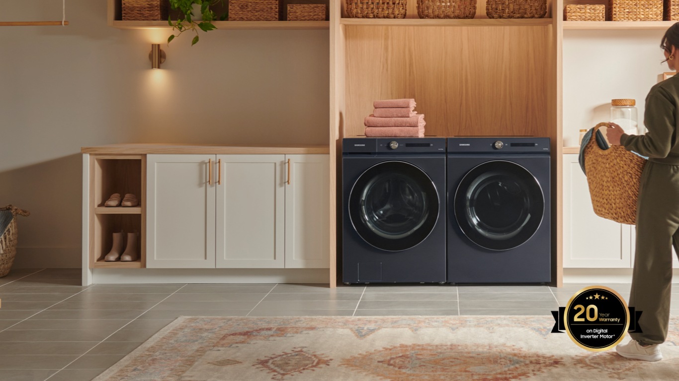 Bespoke Laundry | Custom Laundry Room Design | Samsung US