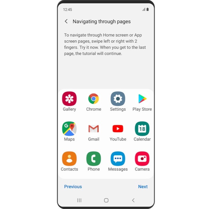 Galaxy Mobile Voice Assistant Samsung Us