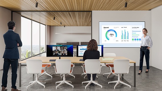 Office Reimagined | Digital Signage Solutions | Samsung Business ...