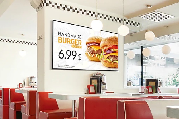 Quick-Service Restaurant Displays | Digital Signage Solutions | Samsung ...