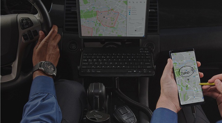 In-Vehicle Computing | In-Car Computer for Police | Samsung Business