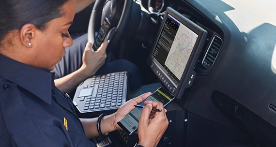 In-Vehicle Computing | In-Car Computer for Police | Samsung Business
