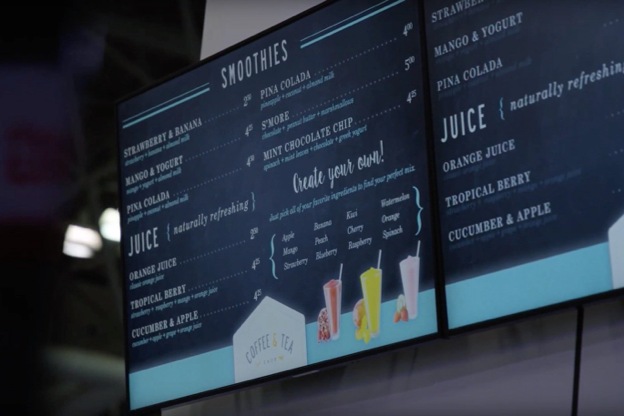 Retail Digital Signage | Digital Menu Boards | Samsung Business | US
