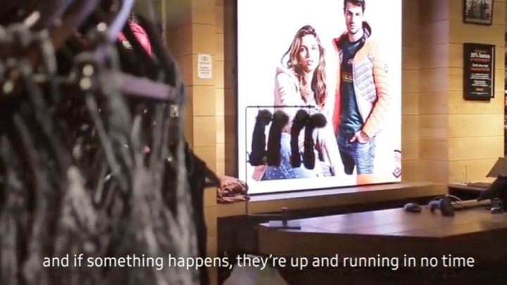 Retail Digital Signage | Digital Menu Boards | Samsung Business ...