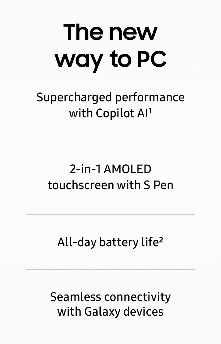 Galaxy Book5 Pro 360 | 2-In-1 Laptop | Samsung US