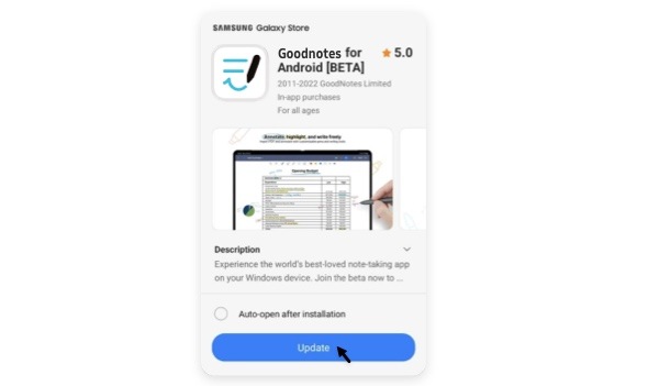 Get Goodnotes Free for 1 Year | Galaxy Offers | Samsung US