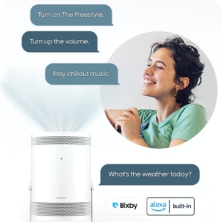 The Freestyle | Mini Portable Projector | Samsung US