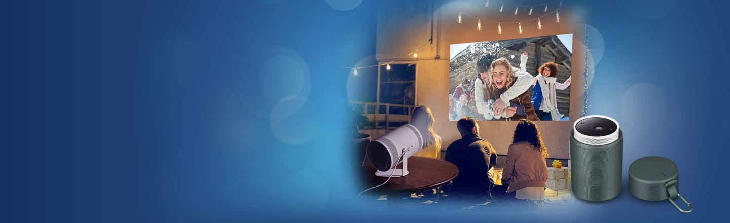 The Freestyle | Mini Portable Projector | Samsung US