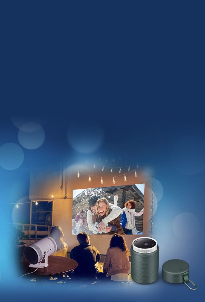 The Freestyle | Mini Portable Projector | Samsung US