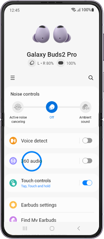 Наушники Samsung Galaxy Buds 2 Pro, графитовый цвет | Samsung РОССИЯ