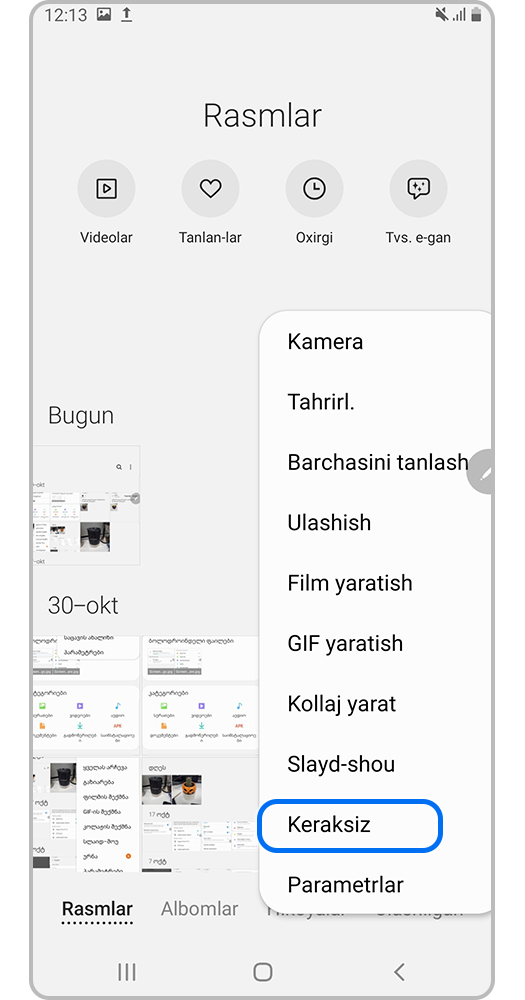 Samsung Galaxy’da o‘chirilgan suratlarni qanday tiklash mumkin ...