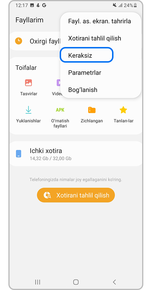 Samsung Galaxy’da o‘chirilgan suratlarni qanday tiklash mumkin ...