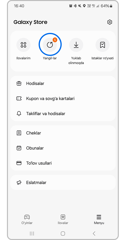 Android uchun qanday ilovalar mavjud | Samsung Oʻzbekiston
