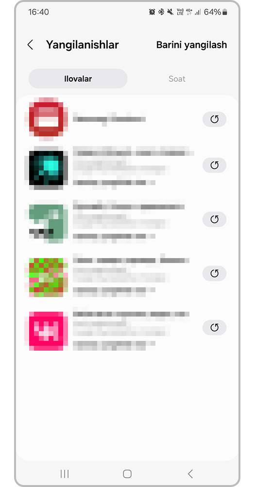 Android uchun qanday ilovalar mavjud | Samsung Oʻzbekiston