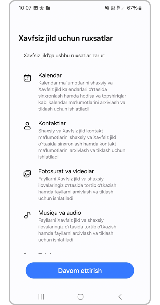 Knox papkasi nima va undan qanday foydalanish kerak | Samsung Oʻzbekiston