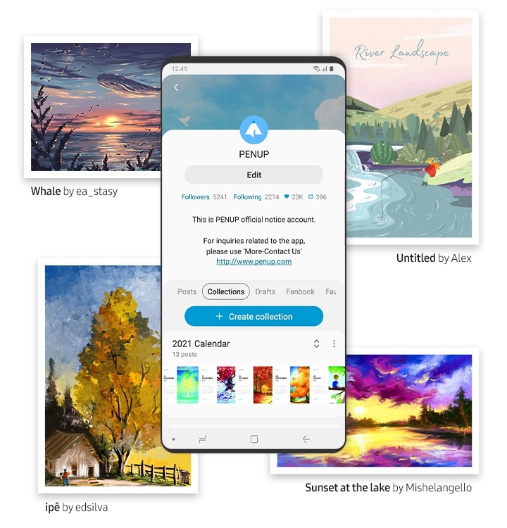 PENUP | Ứng dụng và Dịch vụ | Samsung Việt Nam