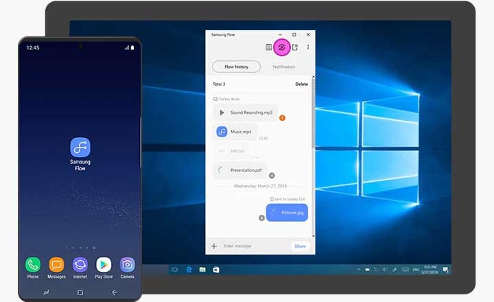 Samsung Flow | Ứng dụng và Dịch vụ | Samsung Việt Nam