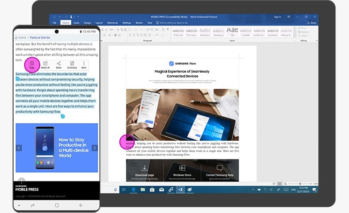 Samsung Flow | Ứng dụng và Dịch vụ | Samsung Việt Nam