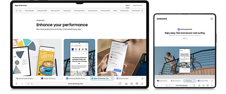 Samsung Internet | Ứng dụng và Dịch vụ | Samsung Việt Nam