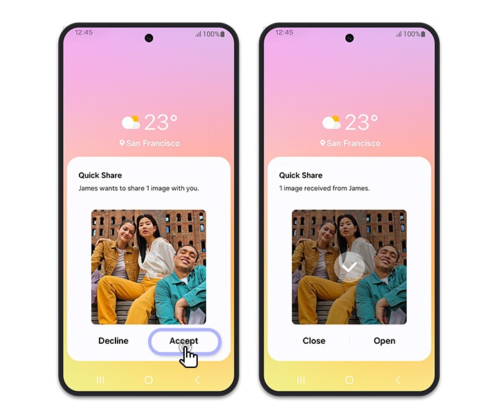 Quick Share | Ứng dụng & Dịch vụ | Samsung Việt Nam