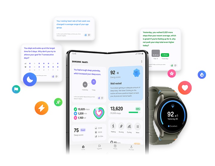 Samsung Health | Ứng dụng và Dịch vụ | Samsung Việt Nam
