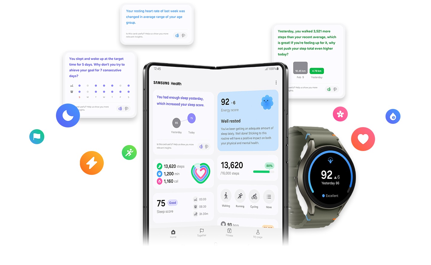 Samsung Health | Ứng dụng và Dịch vụ | Samsung Việt Nam
