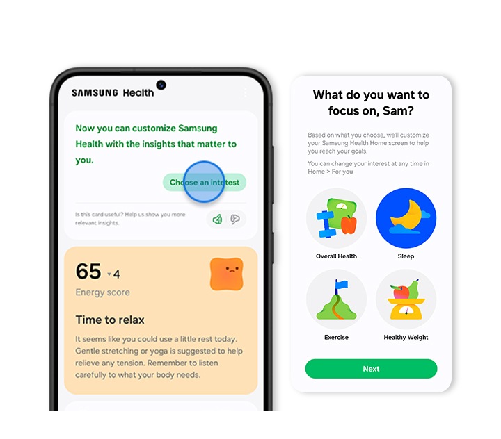 Samsung Health | Ứng dụng và Dịch vụ | Samsung Việt Nam