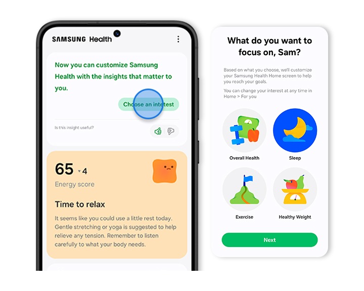 Samsung Health | Ứng dụng và Dịch vụ | Samsung Việt Nam