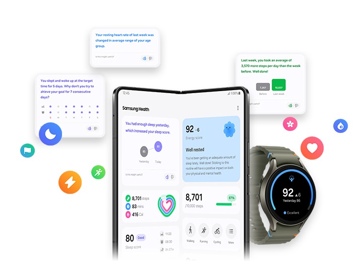 Samsung Health | Ứng dụng và Dịch vụ | Samsung Việt Nam