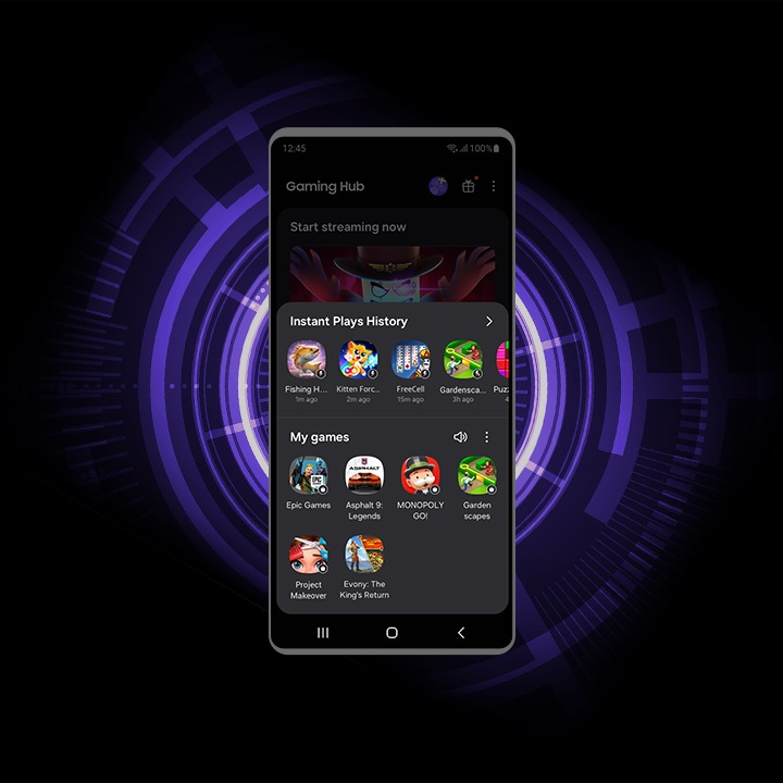 Gaming Hub | Apps & Services | Samsung ZA