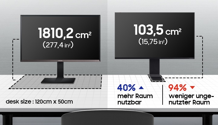The Space S27R750 27 Zoll LS27R750QEUXEN Samsung AT