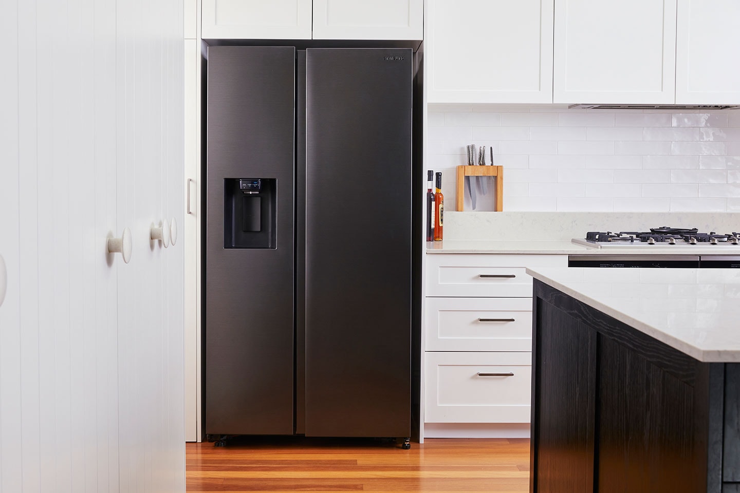 Samsung 676L Side by Side Refrigerator SRS673DMB Appliances Warehouse