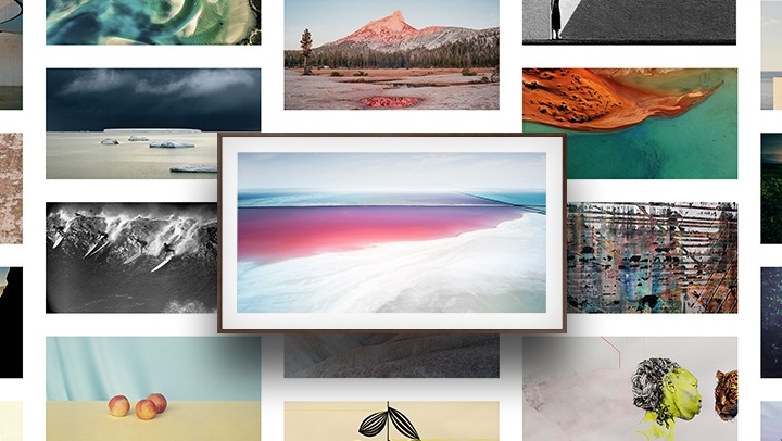 The Frame 55 inch Lifestyle TV | UA55LS003AWXXY | Samsung Australia