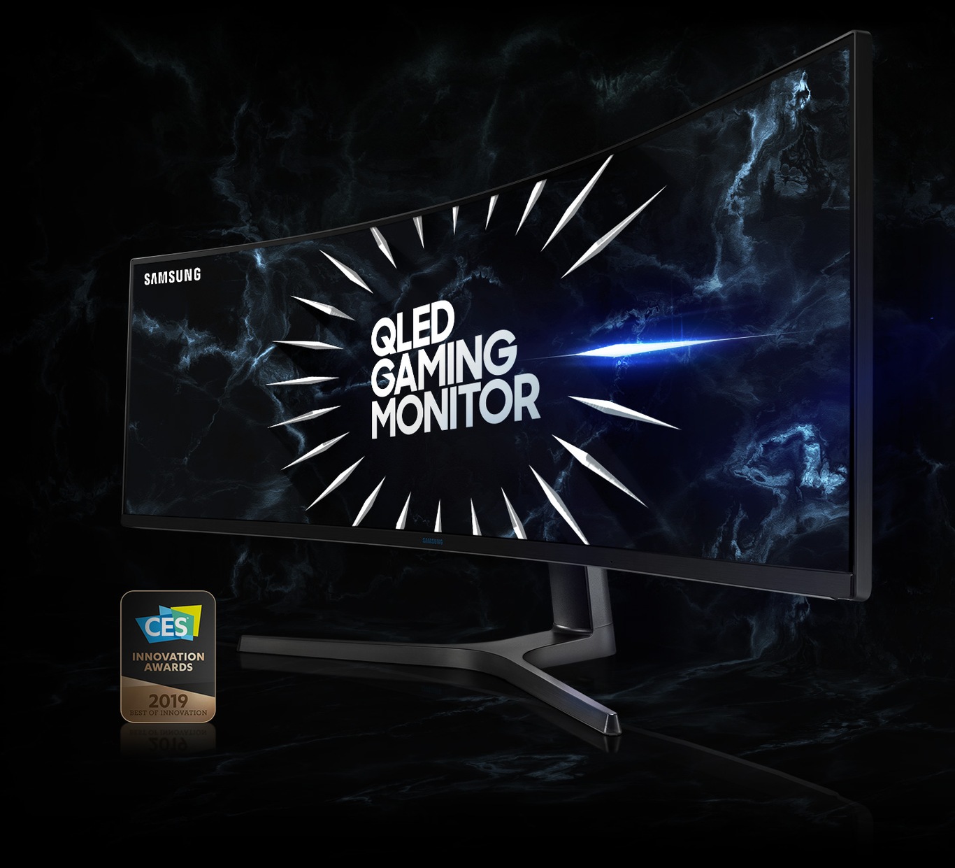 49" CRG90 Curved QLED DQHD Gaming Monitor | LC49RG90SSEXXY | Samsung ...