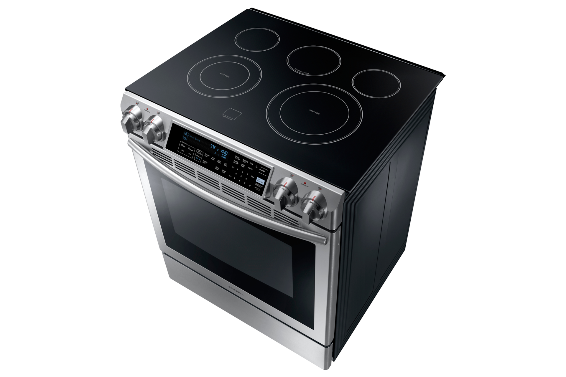 Samsung NE58F9500SS Electric Range, 5.8 cu.ft | Samsung CA