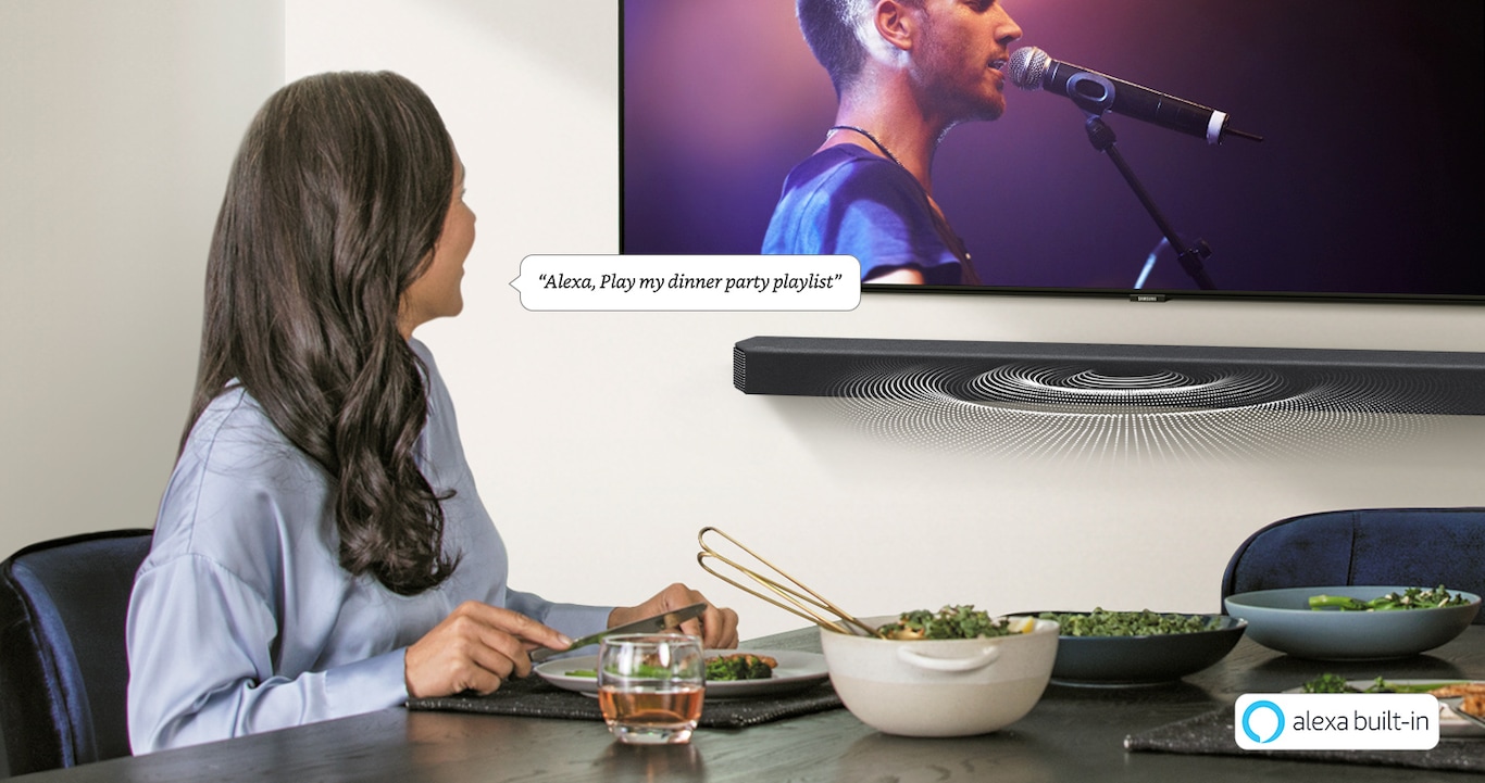 9.1.4 Dolby Atmos Soundbar HW-Q950T 546 W | Samsung DE