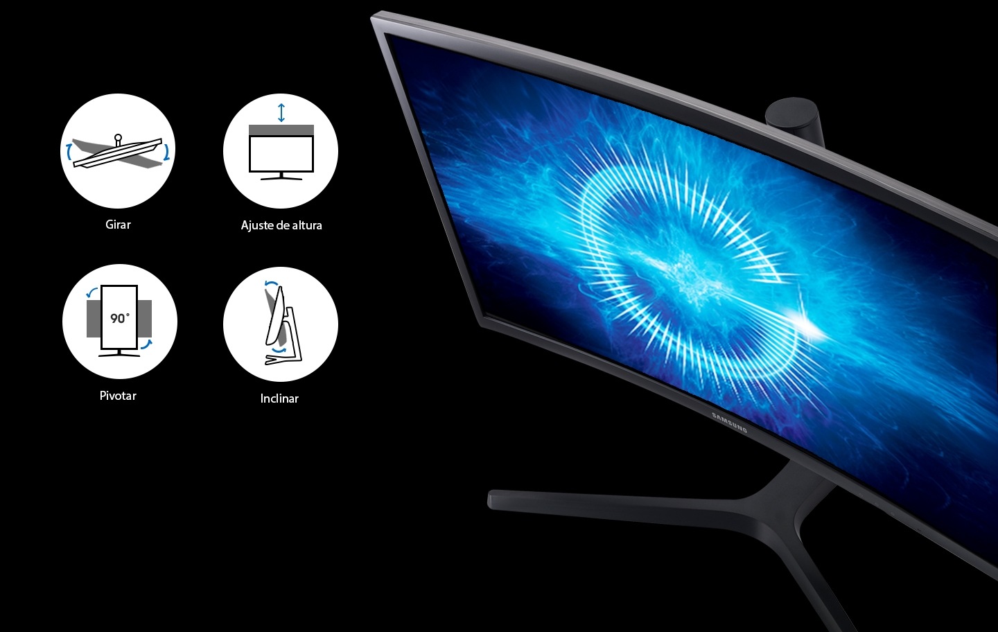 Monitor Curvo Led 27″ Samsung g73 Full 144Hz 1ms – Arrichetta