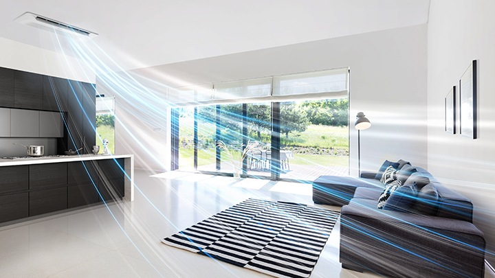 Unidad interior Cassette 1 vía Wind-Free Gama DVM S | AM071NN1DEH/EU ...