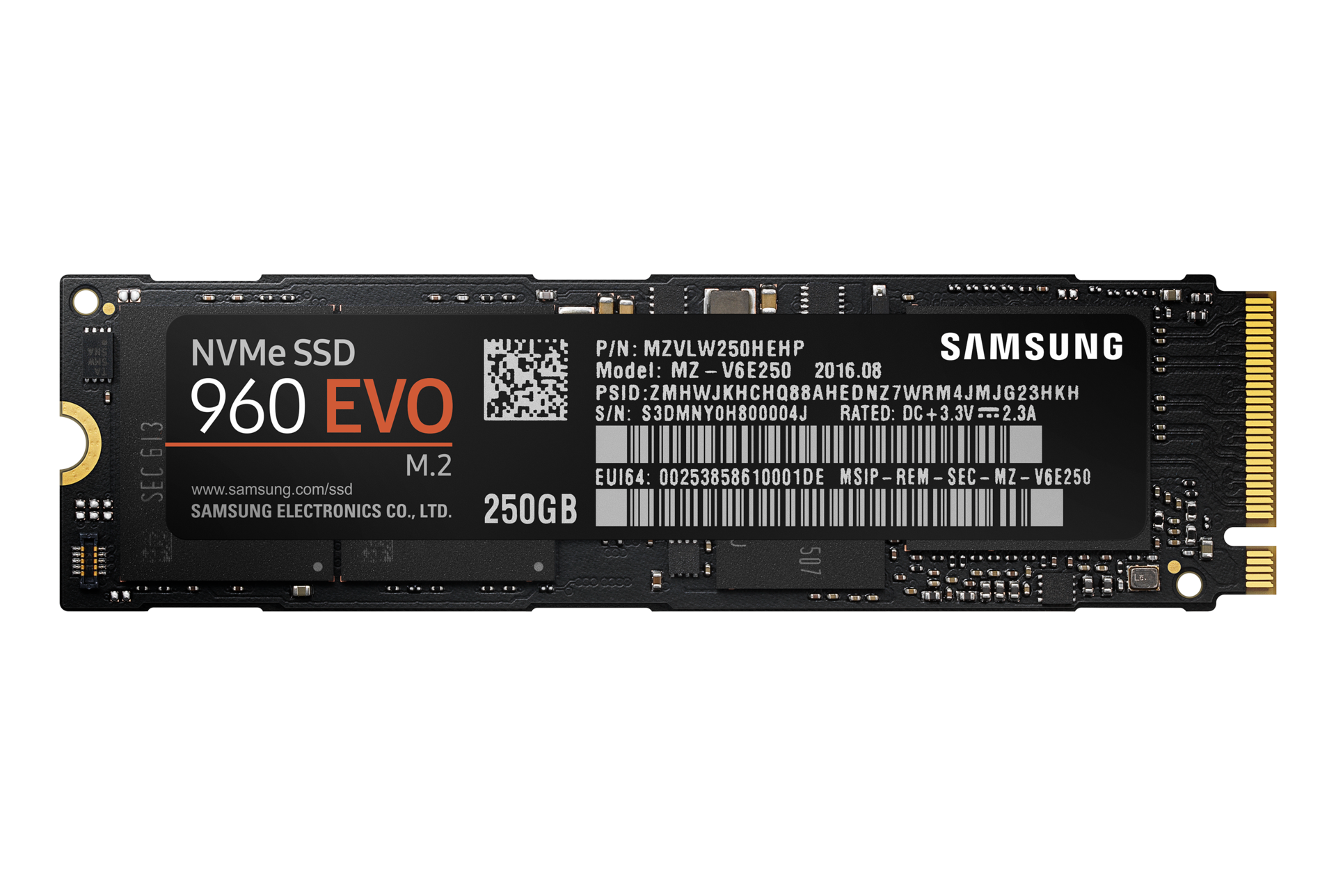 960 EVO NVMe M 2 SSD Samsung FI