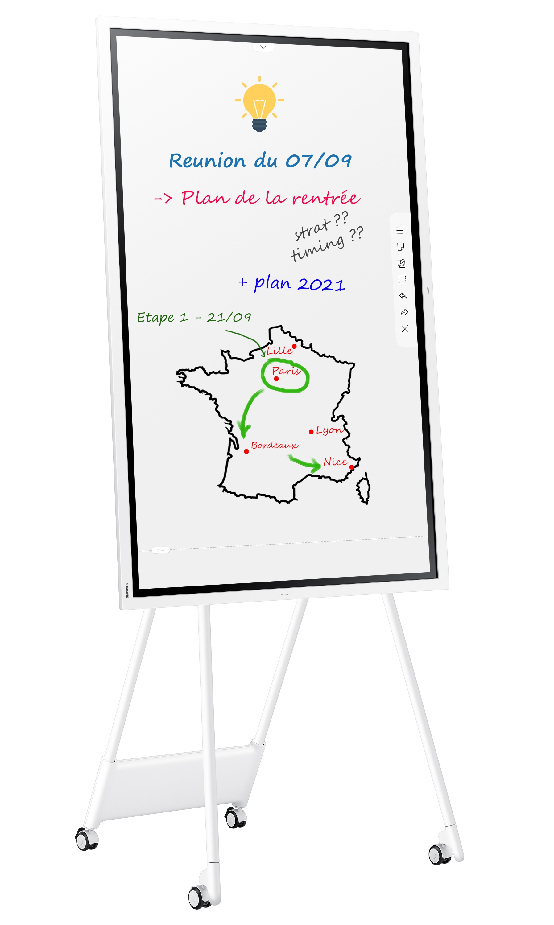 Samsung FLIP 55'' | Samsung France